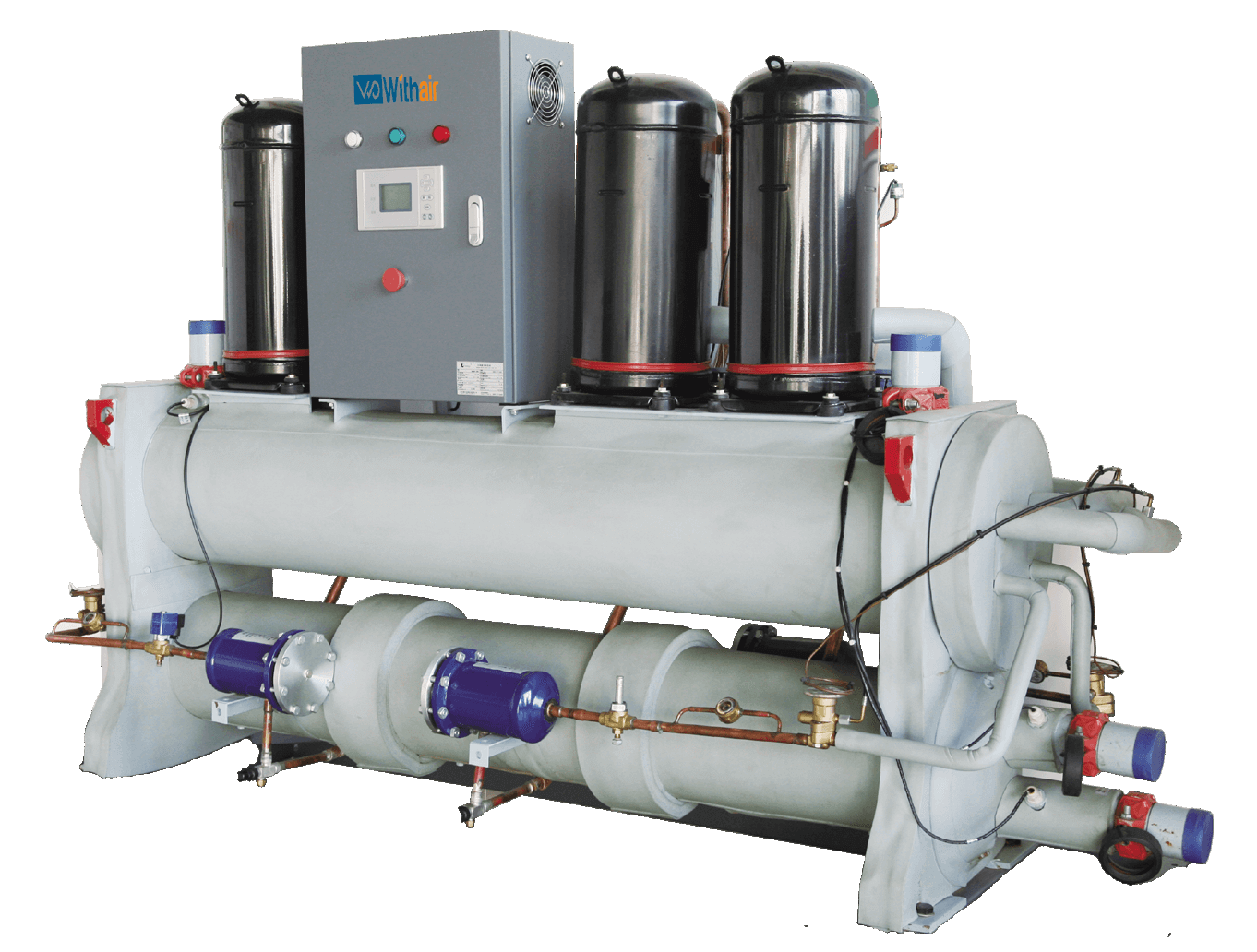 Modular Scroll Compressor Water to Water Heat Pump - Buy Ground Source ...