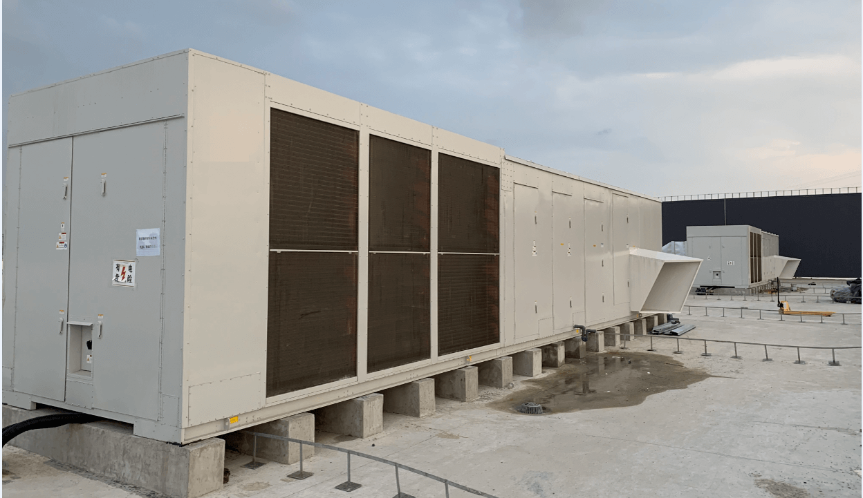 Installation Large Commercial Rooftop Units for big buildings - Withair ...